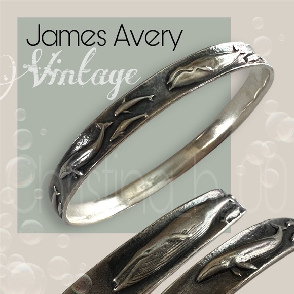 James Avery | Jewelry | James Avery Rare Whale Bangle Bracelet 3 Years Old | Poshmark